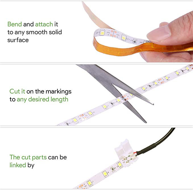 Culver Led Bendable LED Pro 196.8" Under Cabinet Strip Light | Wayfair