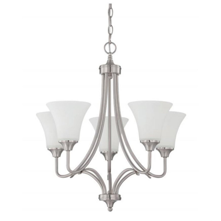 Winston Porter Kaheem 5 - Light Dimmable Chandelier | Wayfair