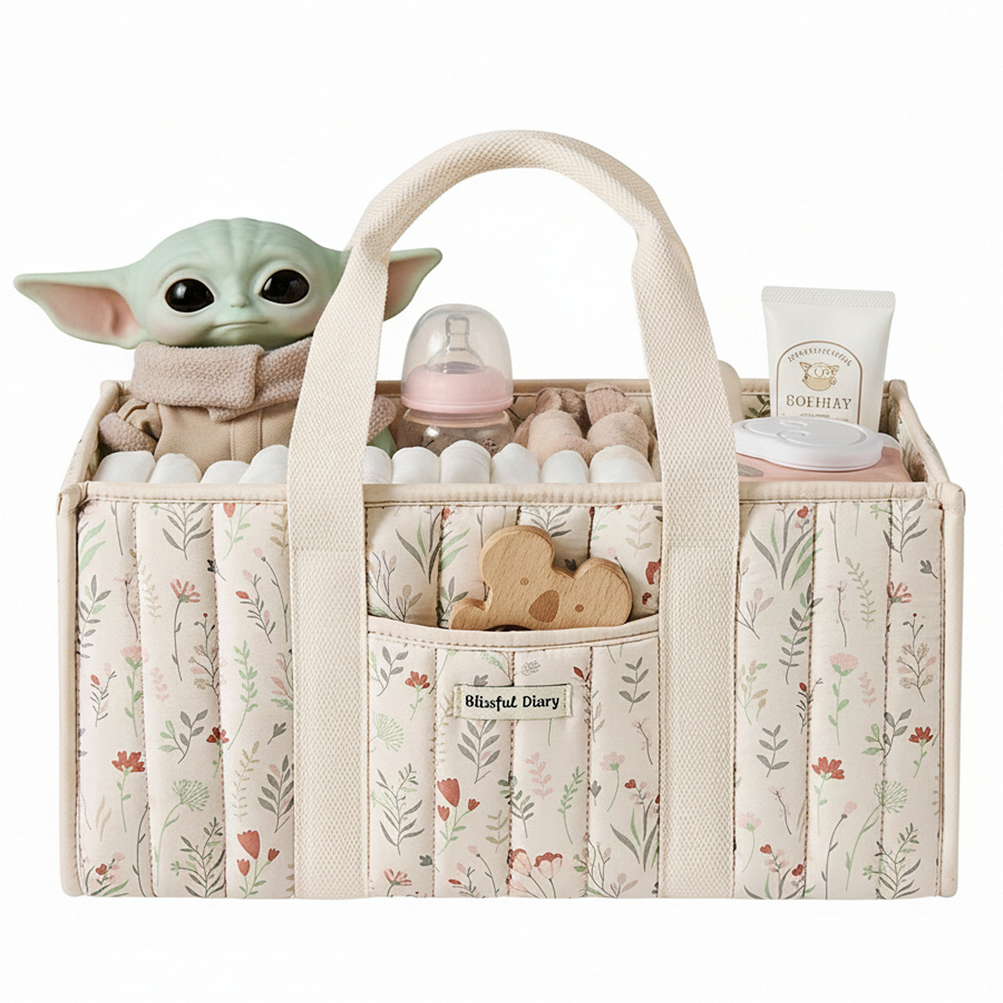 Rebrilliant Wildflower Print Quilted Tihomira With Removable Dividers ...