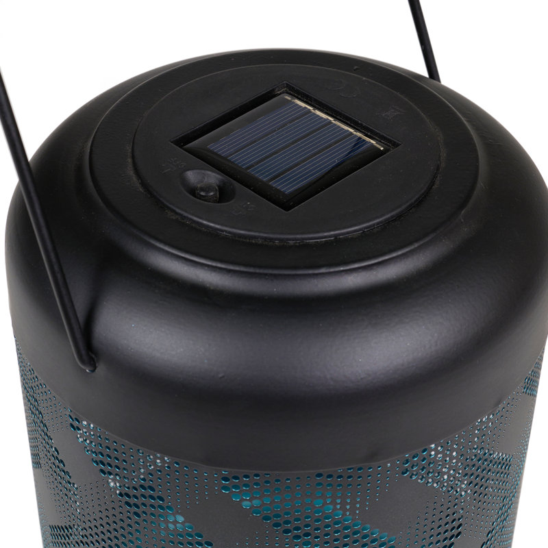 Hi-Line Gift Ltd. Solar Wave Metal Lantern & Reviews | Wayfair