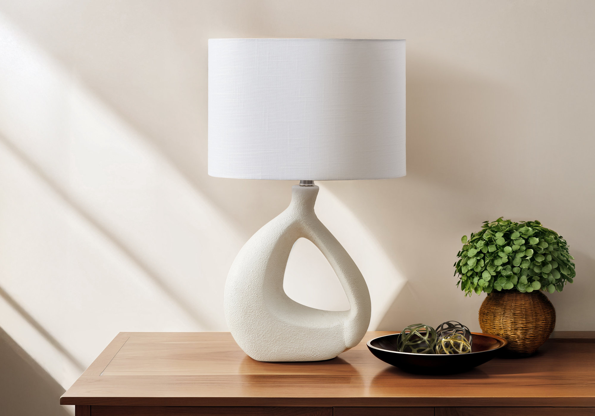 Wrought Studio™ Lighting, 23"h, Table Lamp, Resin, Shade, Contemporary ...