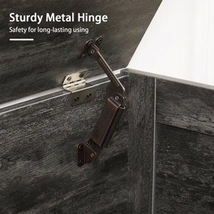 Gracie Oaks Pania 30" Wide Rectangle Storage Bench | Wayfair