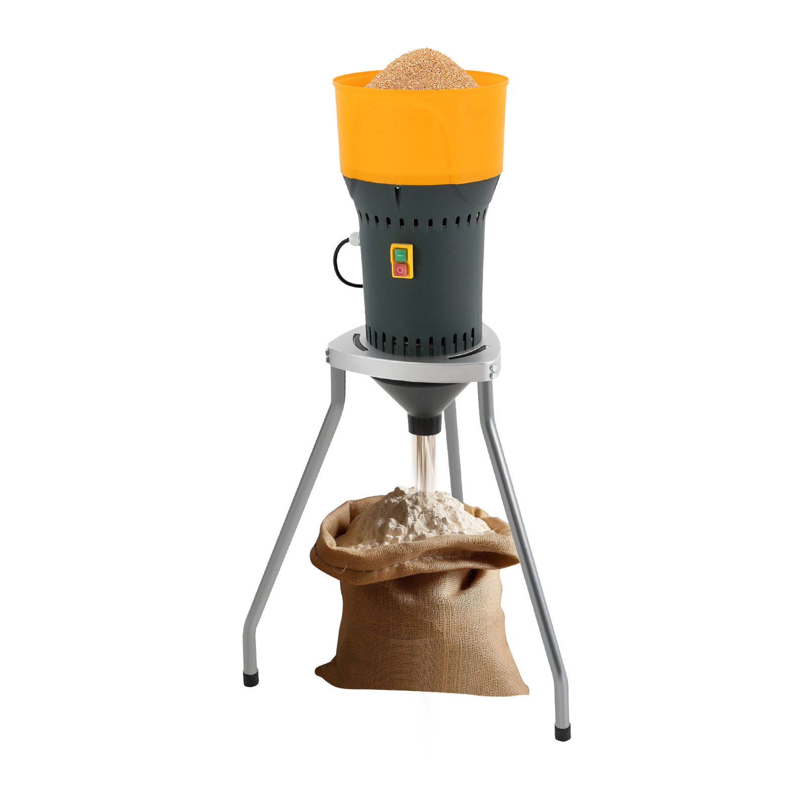 DALELEE 1000W Electric Grain Mill Grinder 1.72 gal Funnel - Wayfair Canada