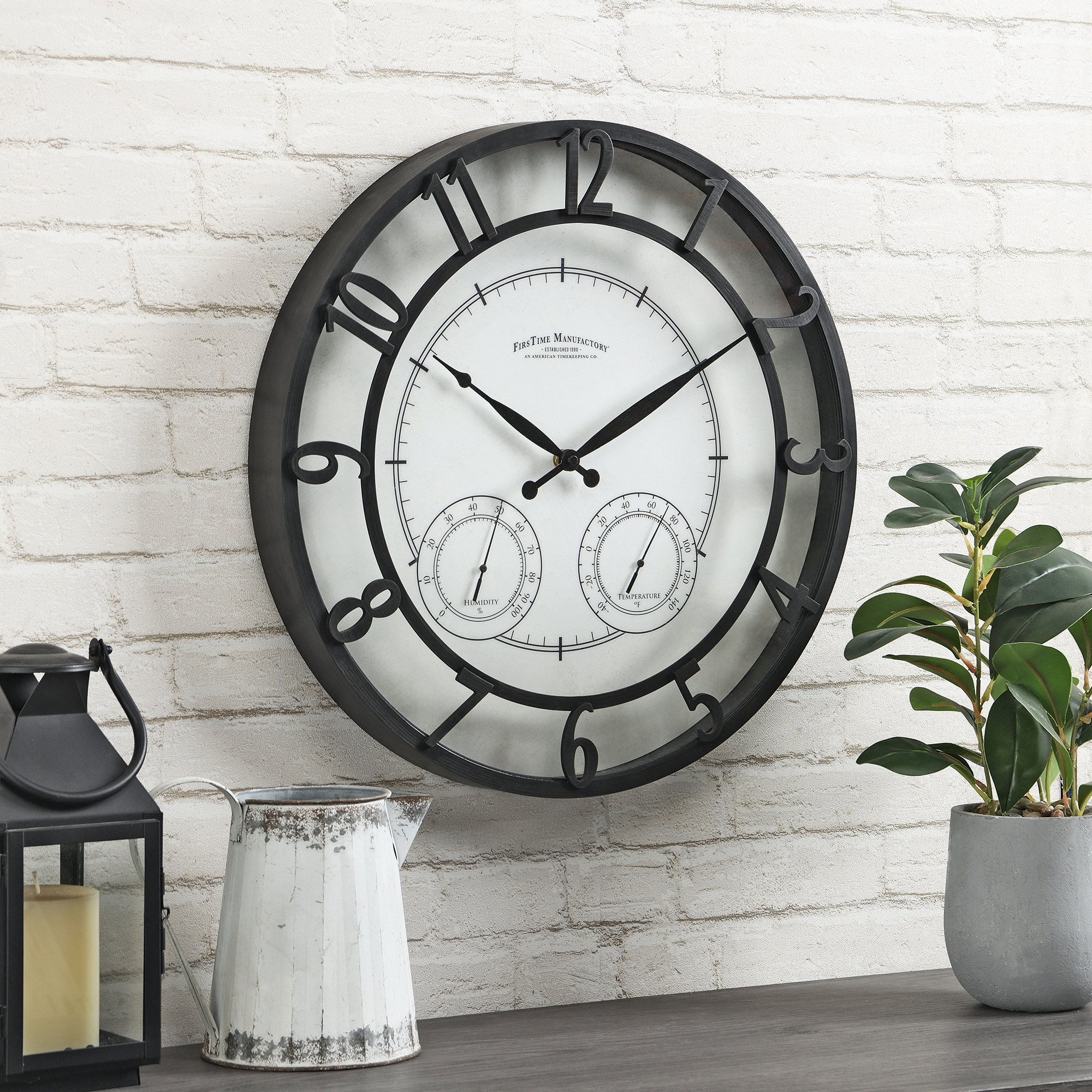 Williston Forge Andie 18" Wall Clock & Reviews | Wayfair