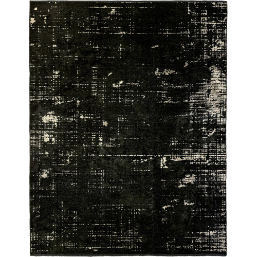Woven Concepts Rapture Beige/Black Abstract Luxury Area Rug | Wayfair