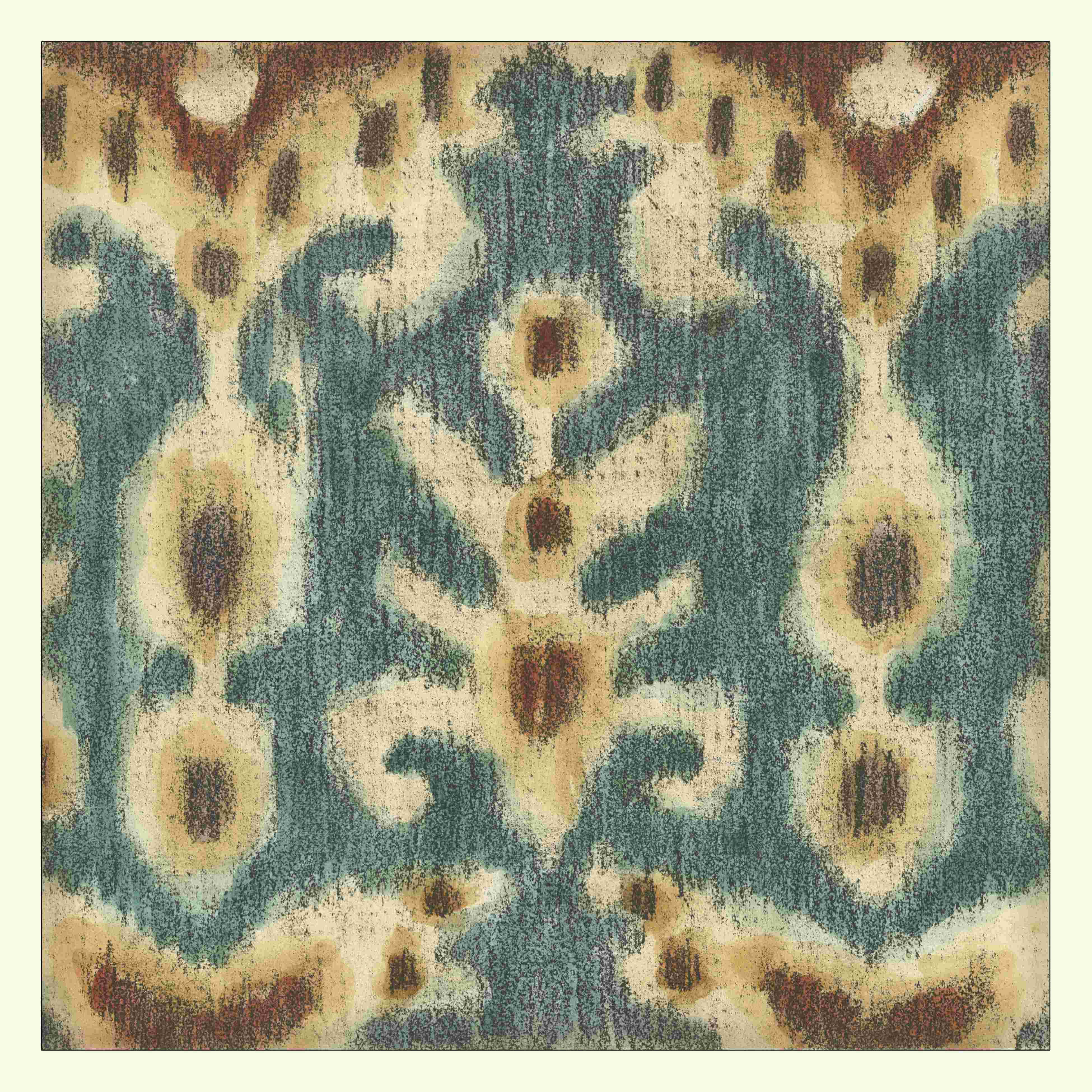 Bungalow Rose Ikat Motif I - Wayfair Canada