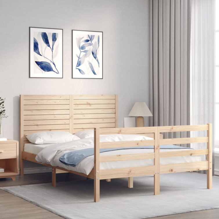 Lily Manor Bilski Solid Wood Storage Bed | Wayfair.co.uk