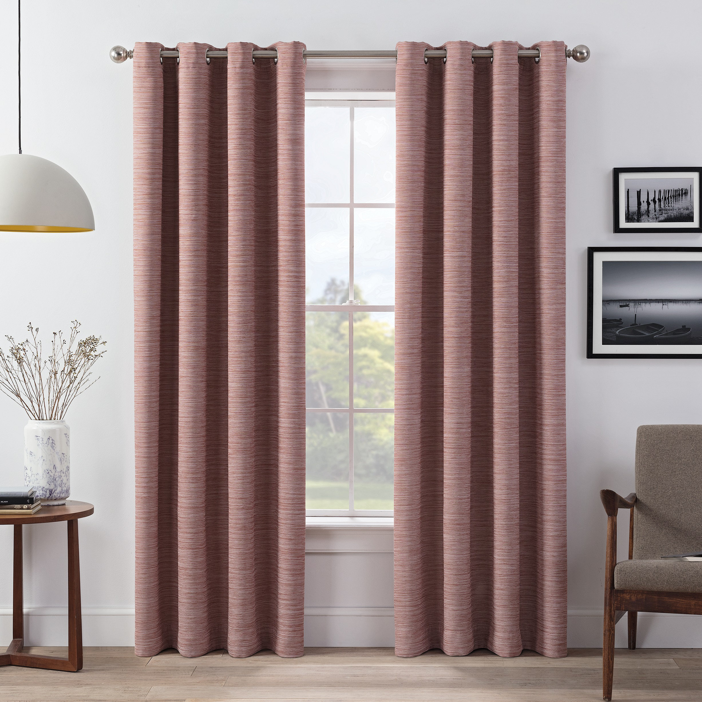 Eclipse Curtains Eclipse Wyckoff Blackout Thermaweave, Grommet Window ...