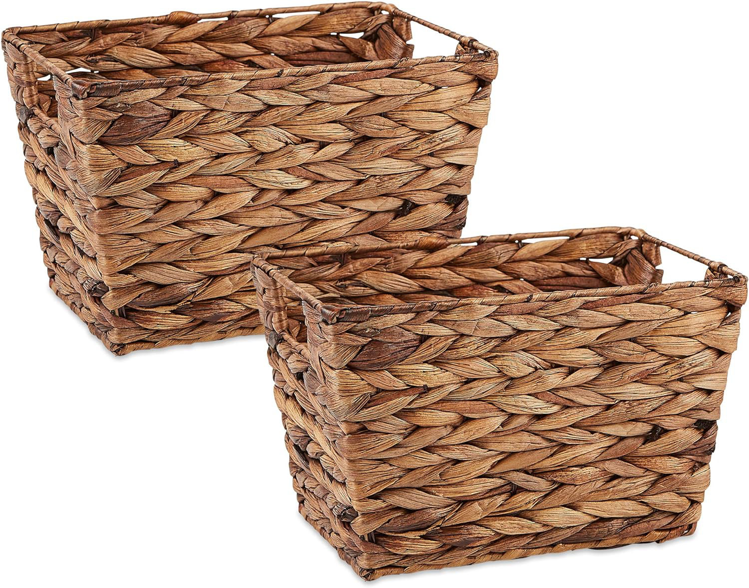 Rosecliff Heights Collection Storage Baskets, Dark Brown, Medium Set, 2 ...
