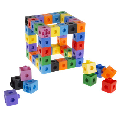 Hey! Play! 100 Piece Building Block Cube Set - Wayfair Canada