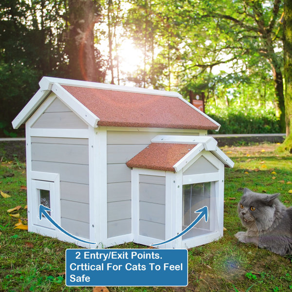 Tucker Murphy Pet™ Cat House & Reviews | Wayfair