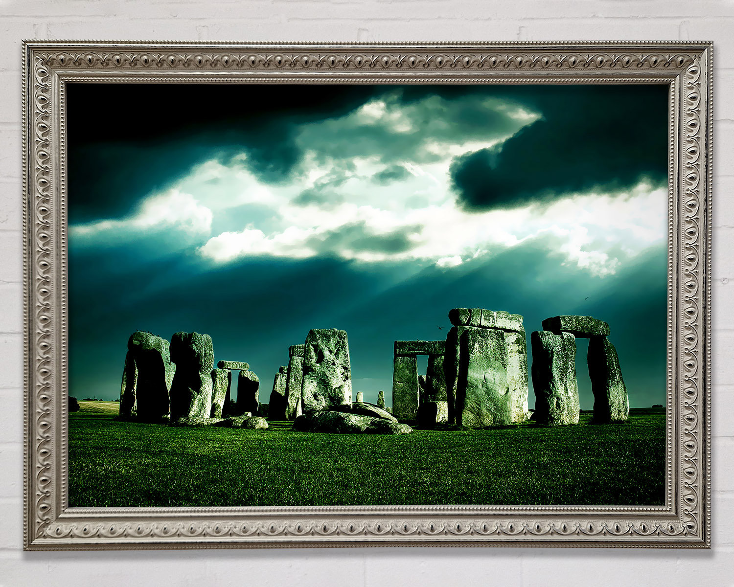Bright Star Stonehenge Sunblaze - Single Picture Frame Art Prints ...