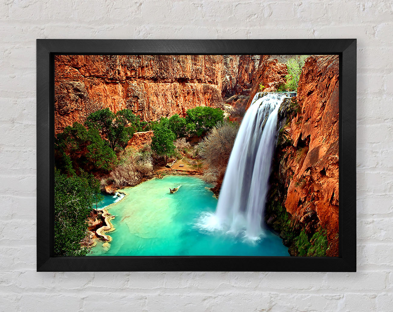 Union Rustic Arizona Waterfalls - Single Picture Frame Art Prints ...