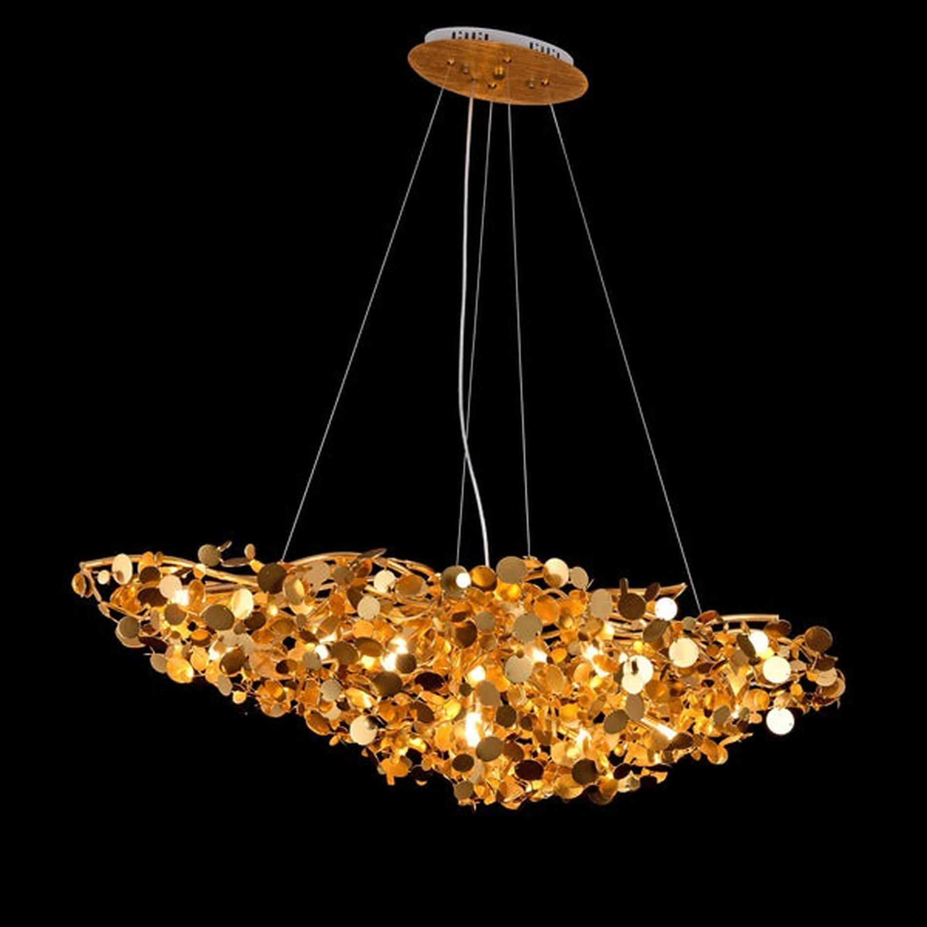 Everly Quinn Holsworth 15 - Light Round / Oval Chandelier | Wayfair