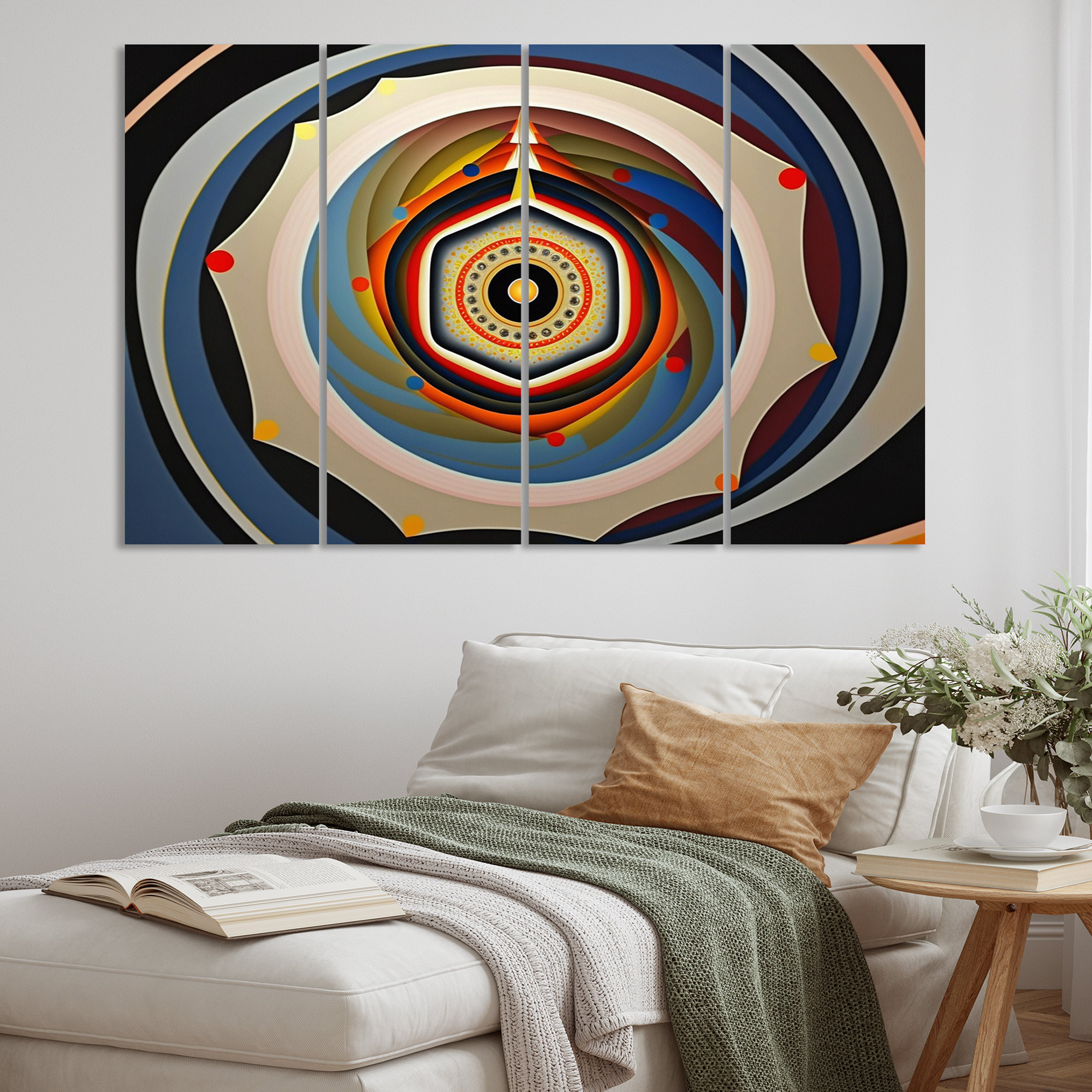Wrought Studio™ Geometry Of Spirit Spiritual Abstract II On Canvas 4 ...