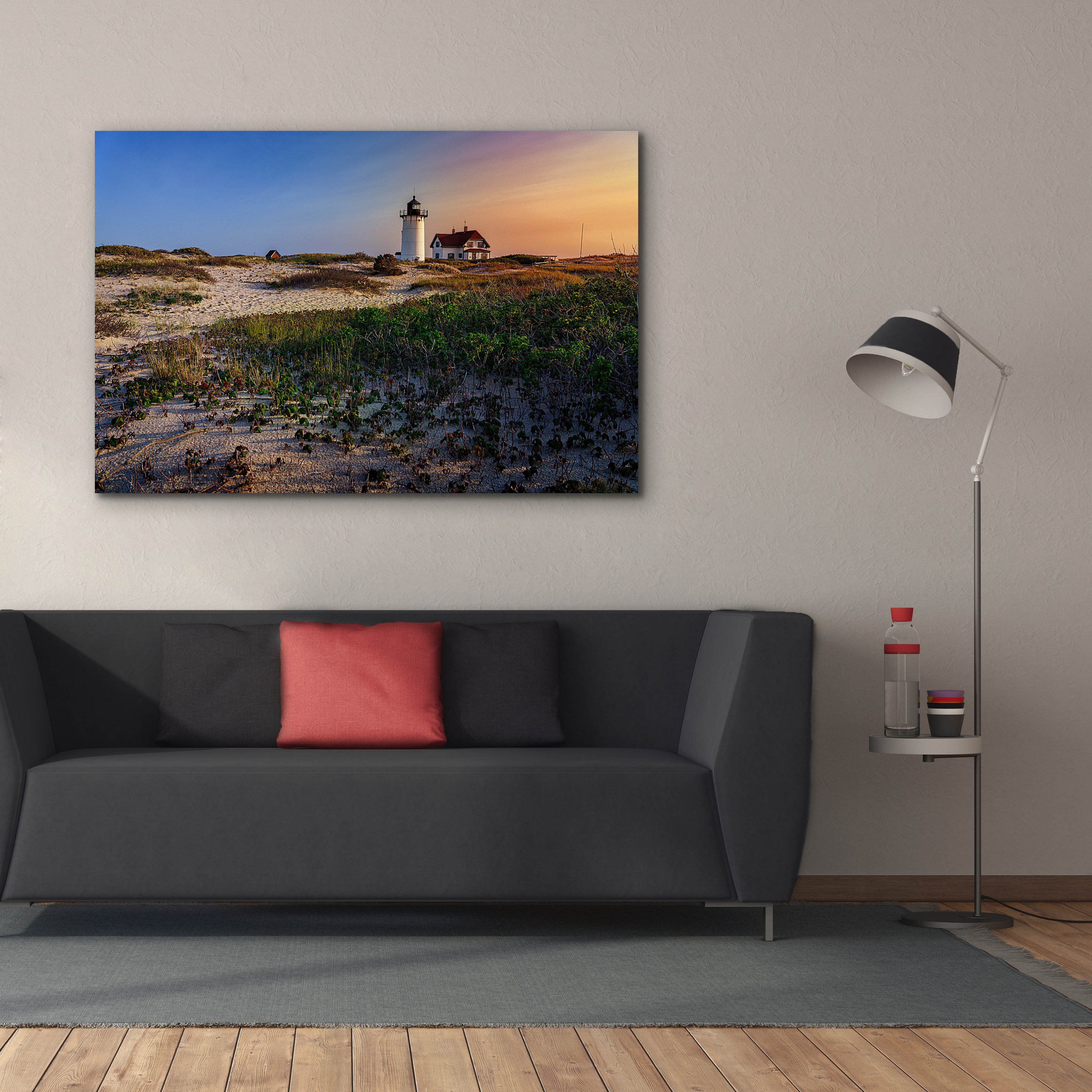 Epic Graffiti 'Sunset At Race Point' by Rick Berk Canvas Wall Art | Wayfair