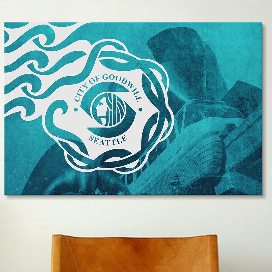 Winston Porter Seattle Monorail - Graphic Art on Canvas | Wayfair