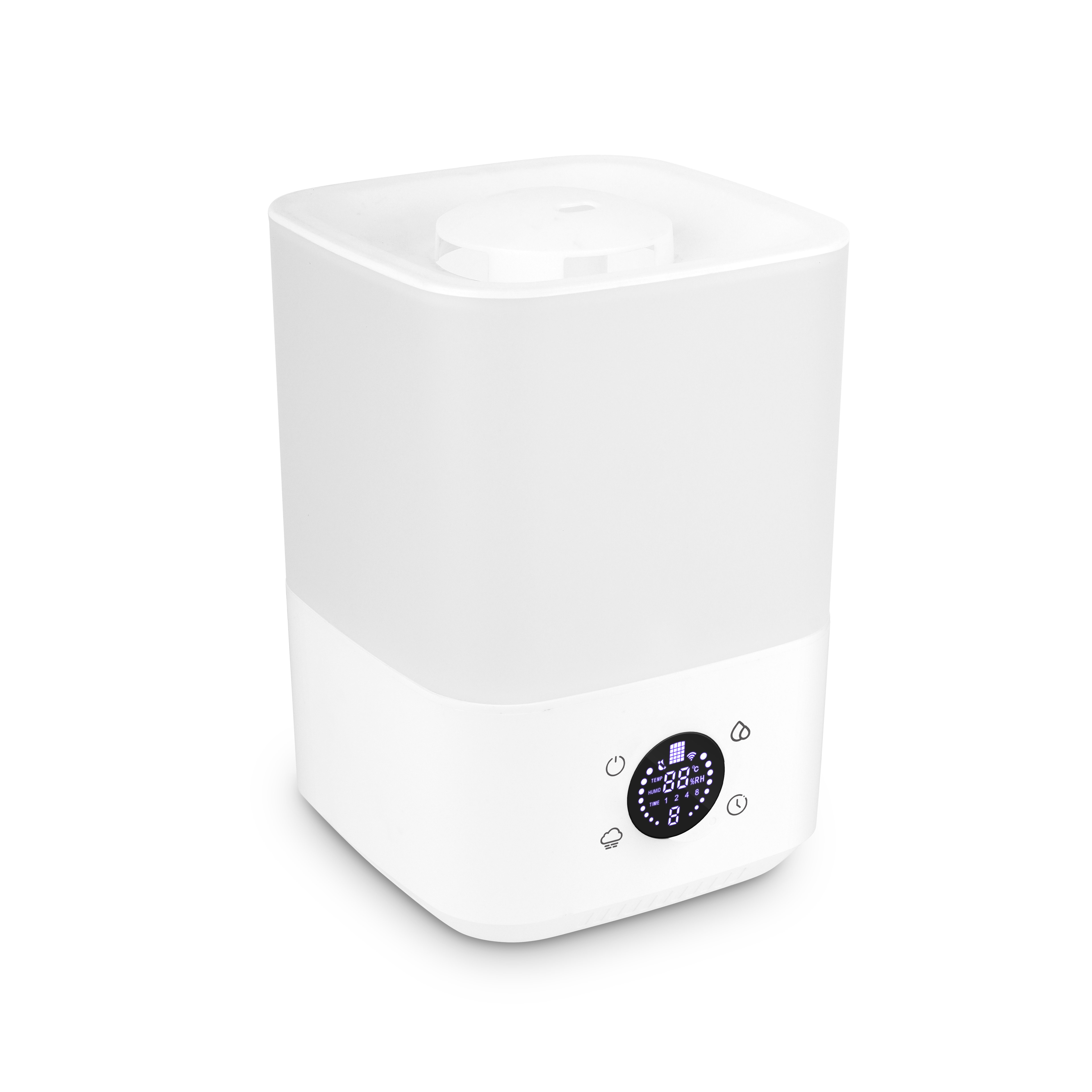 DIUS 0.53 Gallons Humidifier with Adjustable Humidistat for 200 Cubic ...