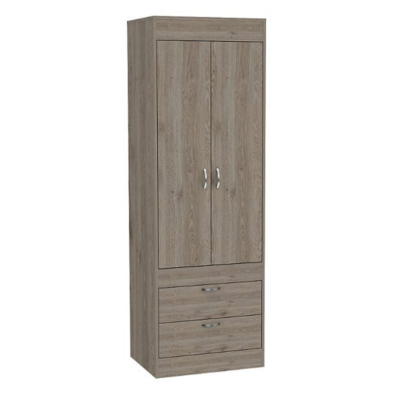 Union Rustic Willow Grove 2-Drawer Armoire | Wayfair