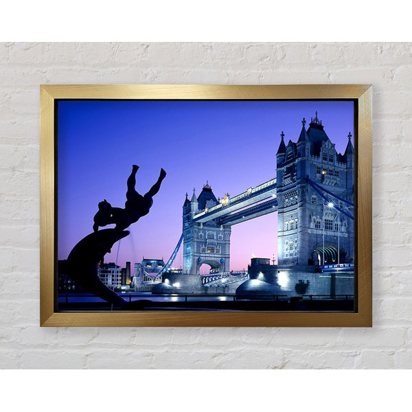 Bright Star Tower Bridge London Uk - Single Picture Frame Art Prints ...