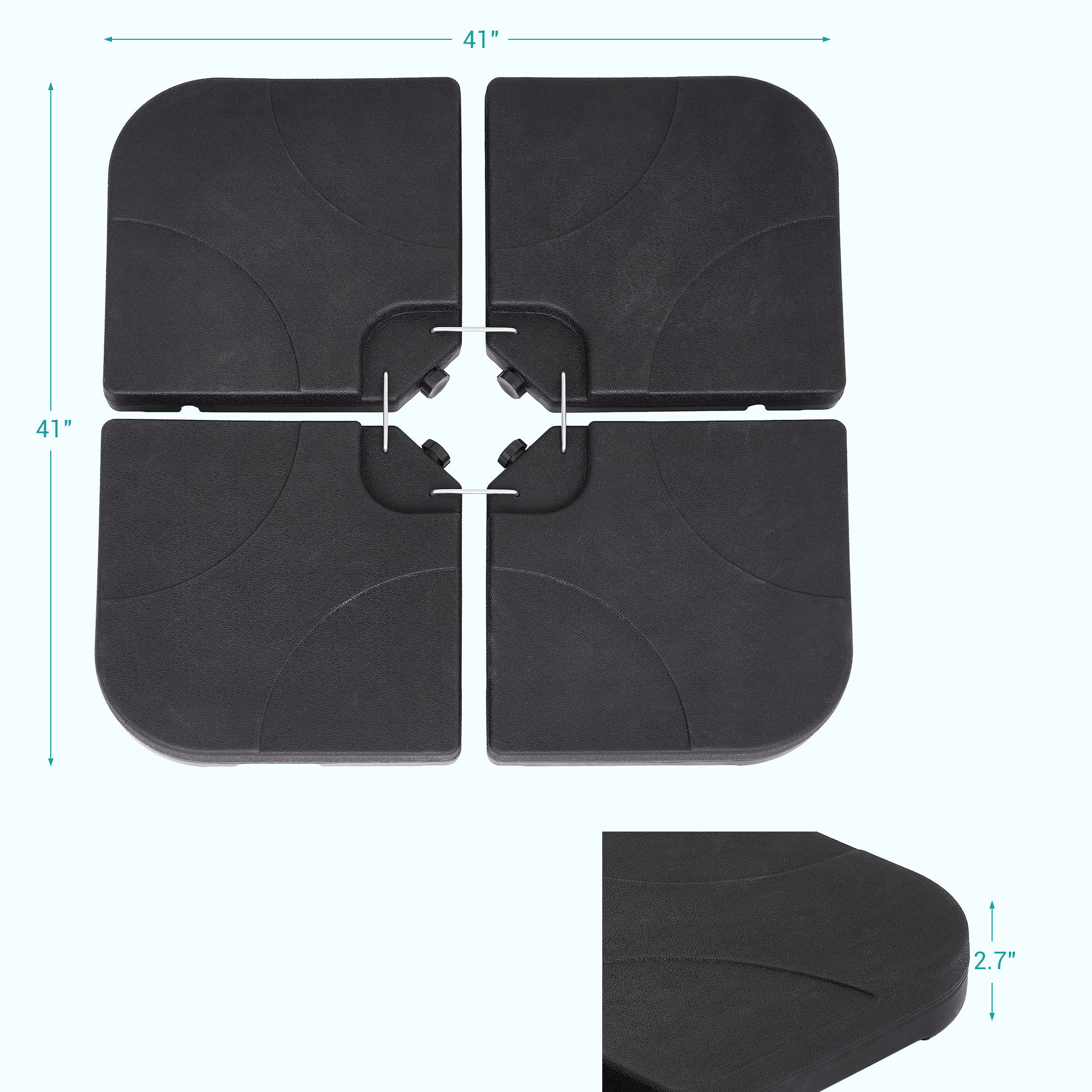 Arlmont & Co. Susyn Fillable Umbrella Base & Reviews | Wayfair