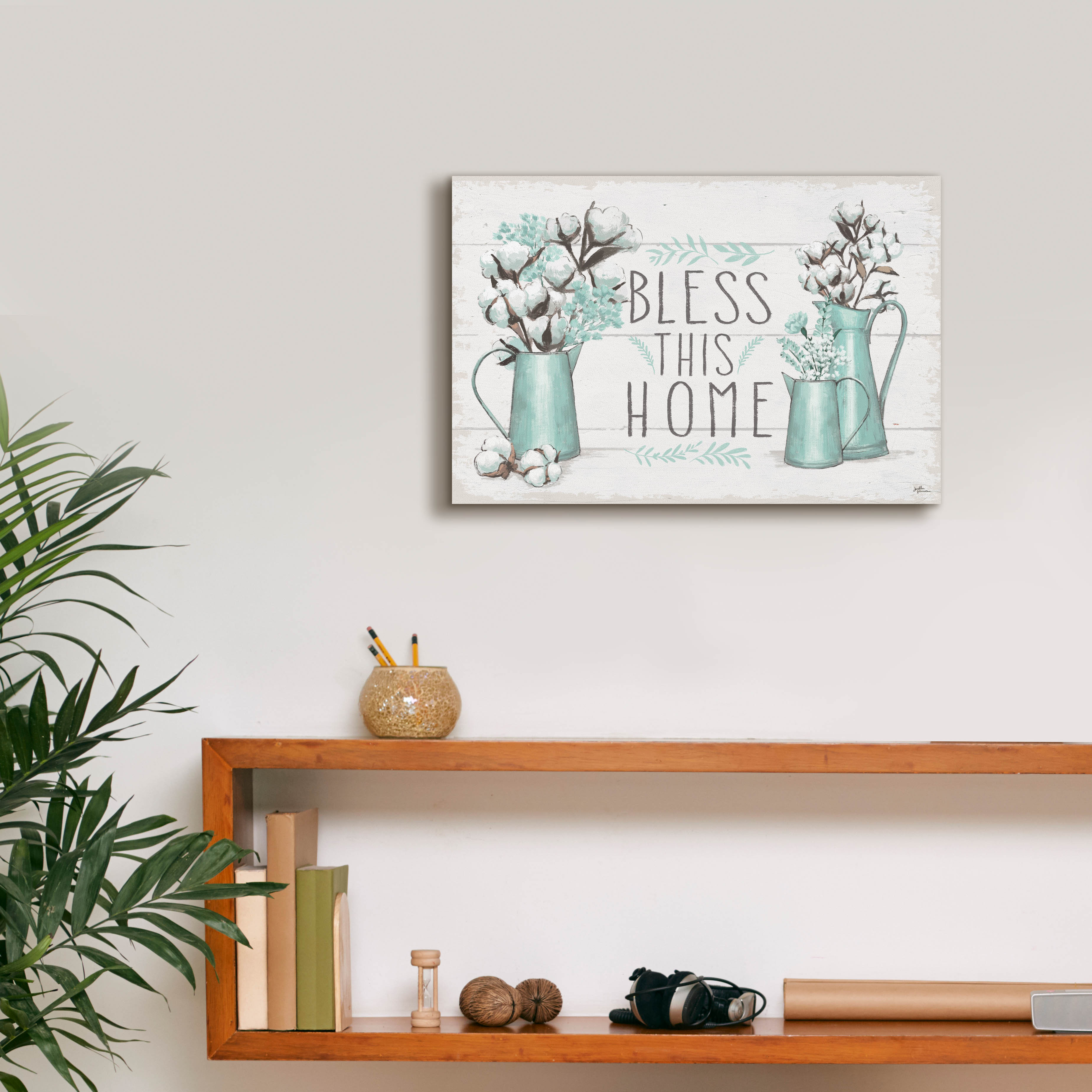 Epic Graffiti 'Blessed 1' by Janelle Penner Canvas Wall Art | Wayfair