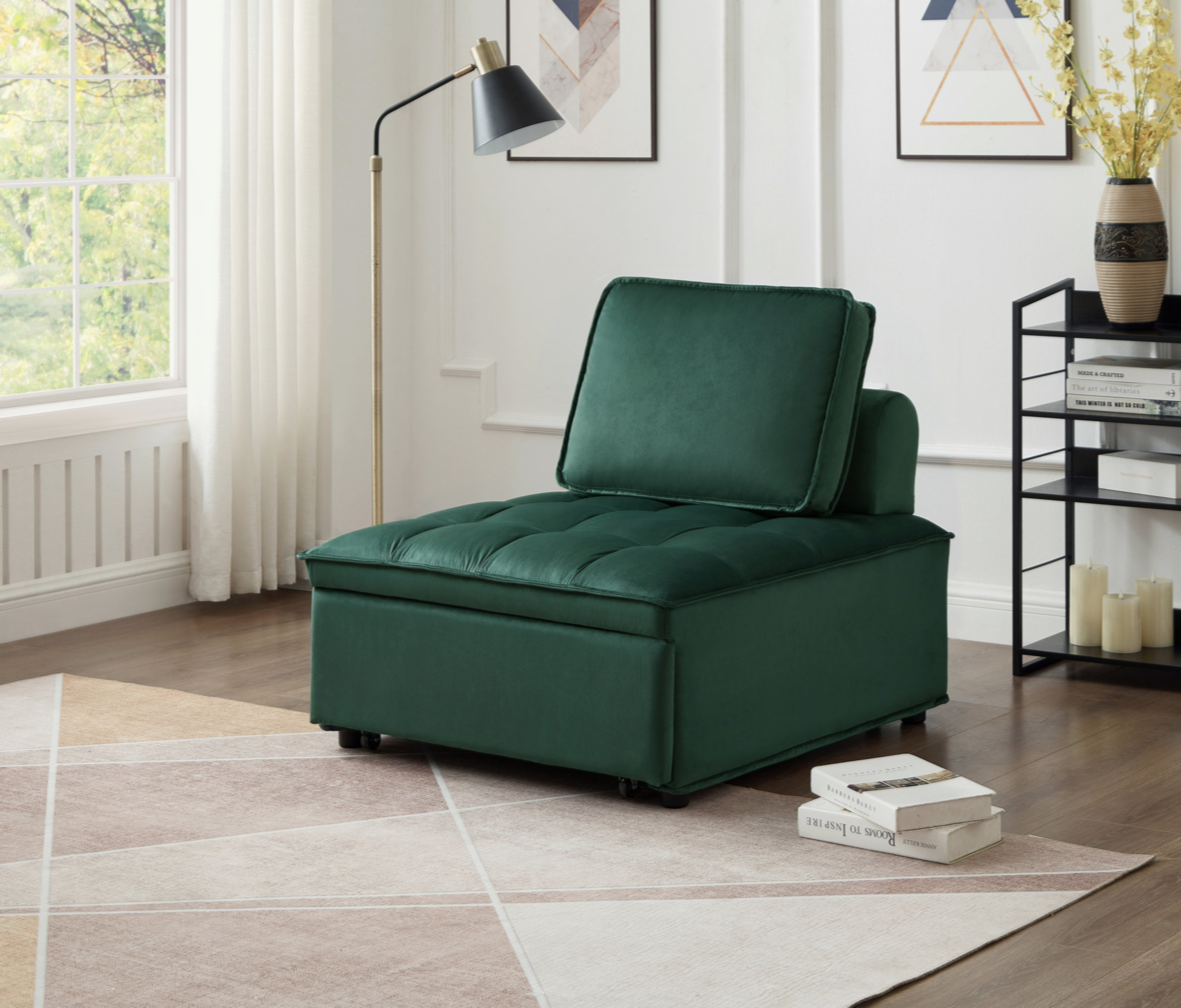 Latitude Run® Sleeper Chair Bed Pull Out Chair Bed, Sofa Bed With ...