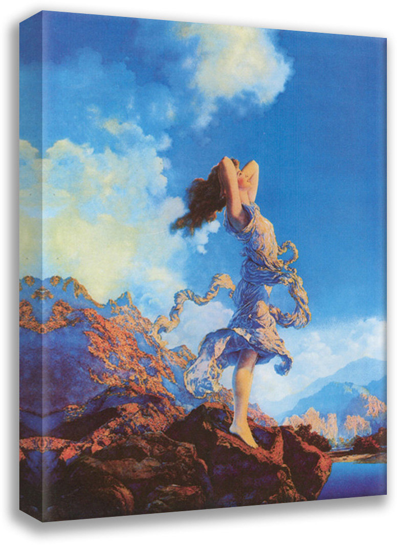 Lark Manor™ Ecstasy by Maxfield Parrish Gallery Wrapped Canvas | Wayfair