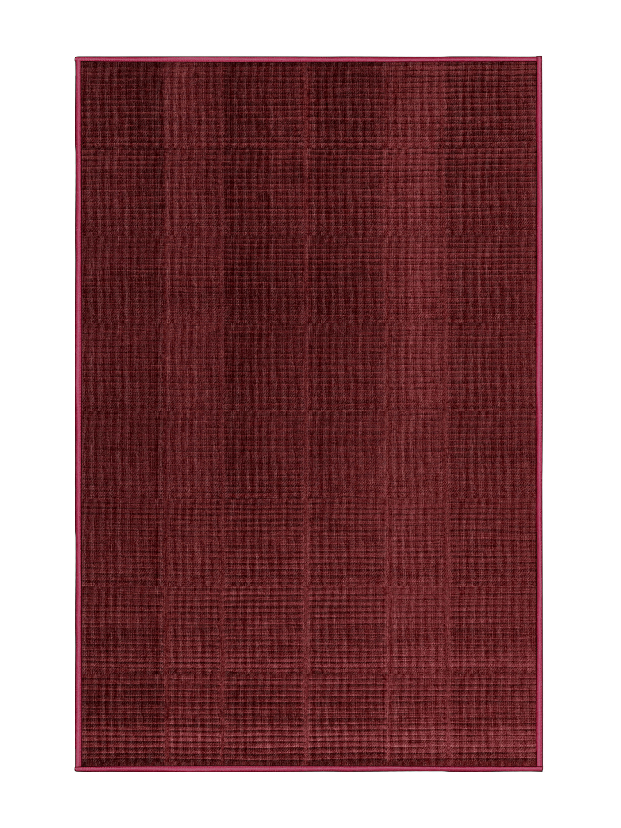 Latitude Run® Machine Washable Solid Red Area Rug | Wayfair
