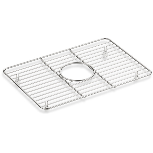 Kohler Kennon Small Stainless Steel Sink Rack & Reviews | Wayfair