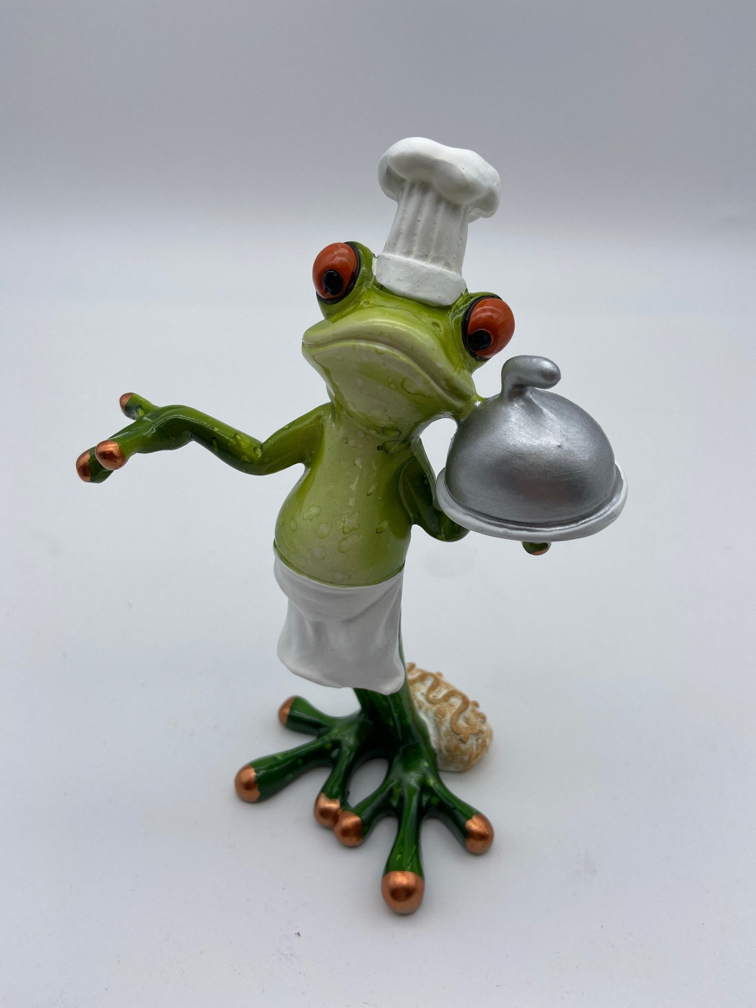 Trinx Tree Frog Chef Figurine & Reviews | Wayfair