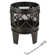 Draper 2-In-1 Fire Pit With Handles Black | Wayfair.co.uk