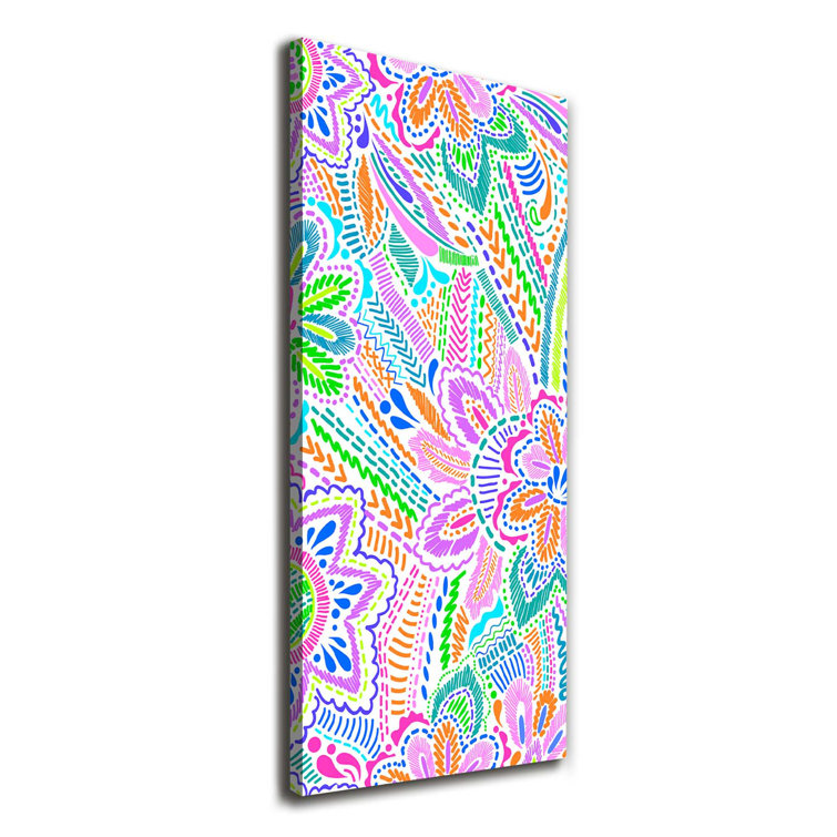 Latitude Vive Floral - Wrapped Canvas Art Prints | Wayfair.co.uk