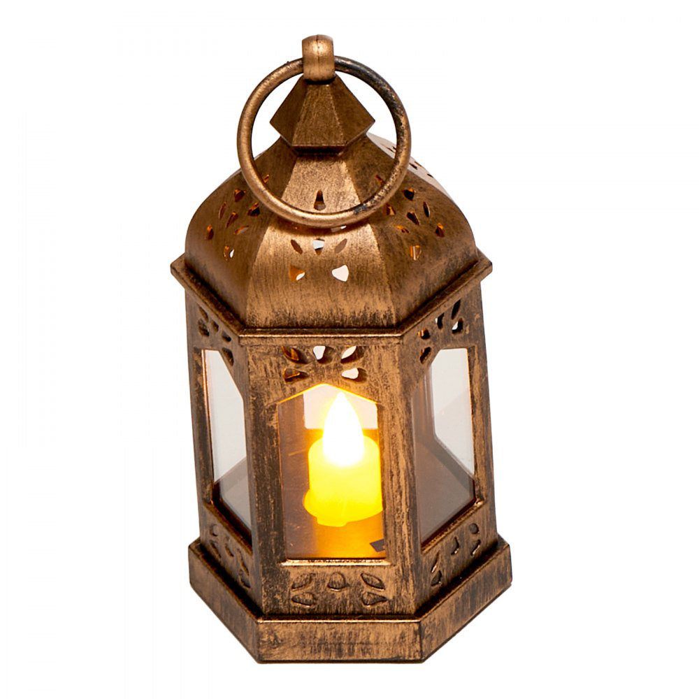 August Grove® Decorative Candle Lantern, LED Electric Flameless Candle ...