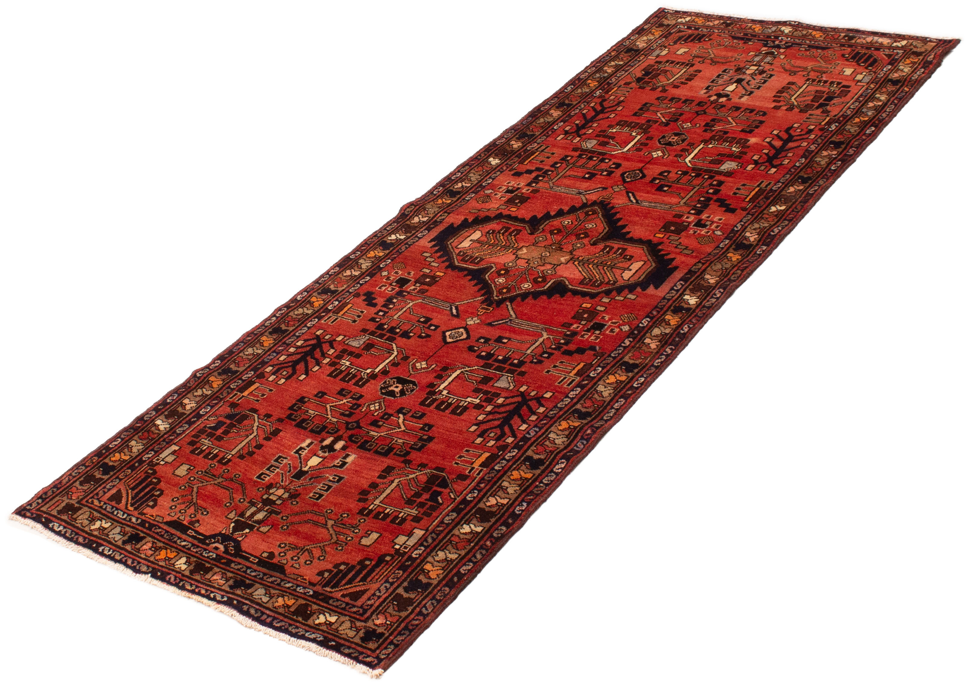 ECARPETGALLERY Anadol One-of-a-Kind 3'6" X 9'6" 1990s Runner Wool Area ...