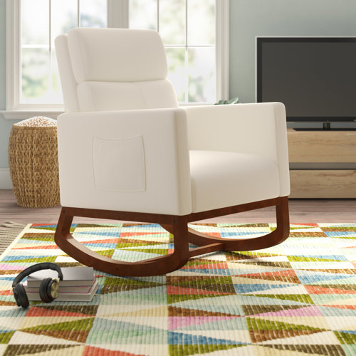 Upholstered Rocking Chairs You'll Love | Wayfair