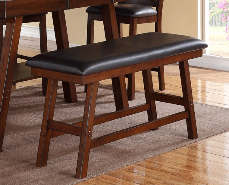 Millwood Pines Elzy Counter Height Padded Dining Bench & Reviews ...