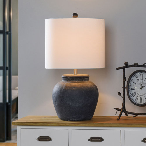 Concrete Table Lamps You'll Love | Wayfair