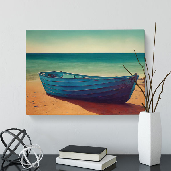 Breakwater Bay A Stranded Boat Vol.3 - Wrapped Canvas Print | Wayfair.co.uk