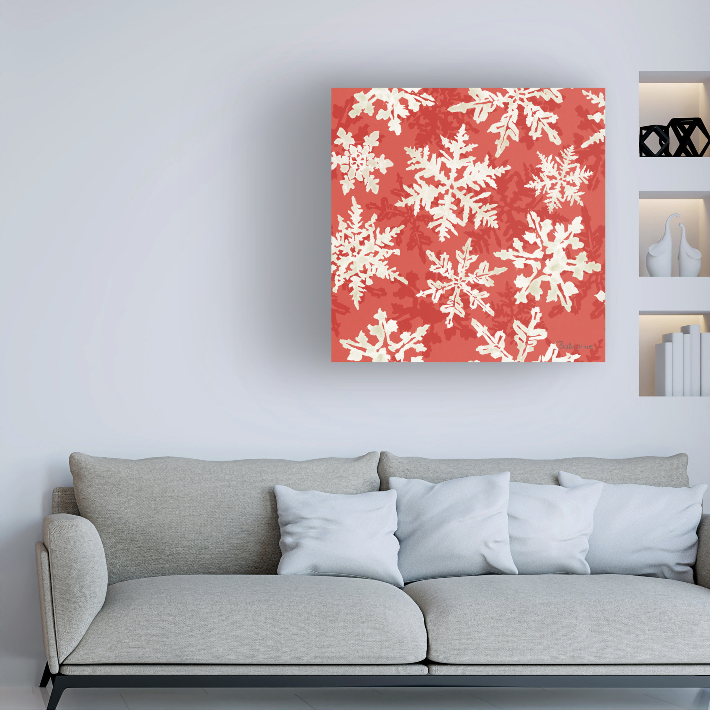 The Holiday Aisle® Alan Majchrowicz 'Foxtail Barley III' Canvas Art ...