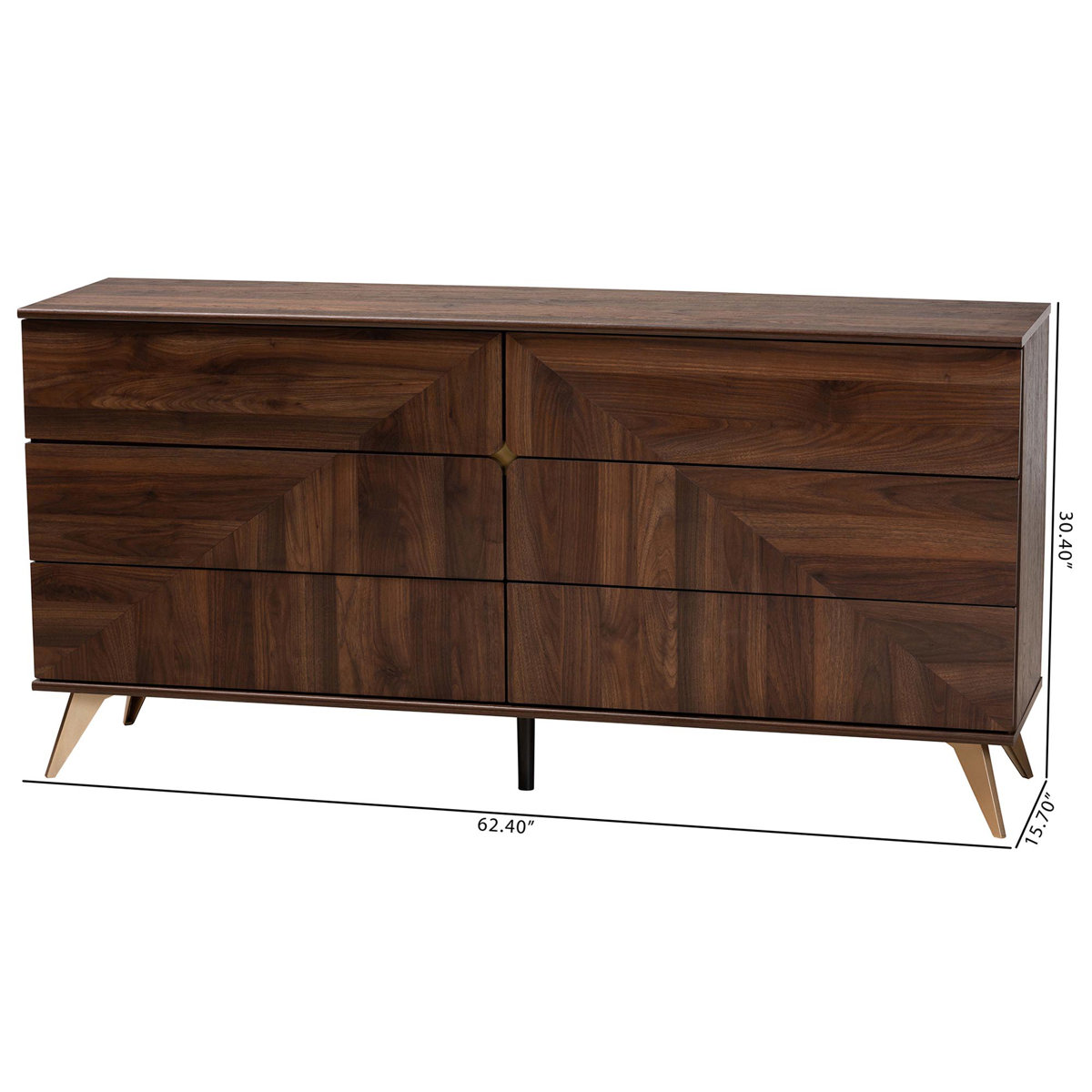 Mercer41 Rajane 6 - Drawer Dresser & Reviews | Wayfair