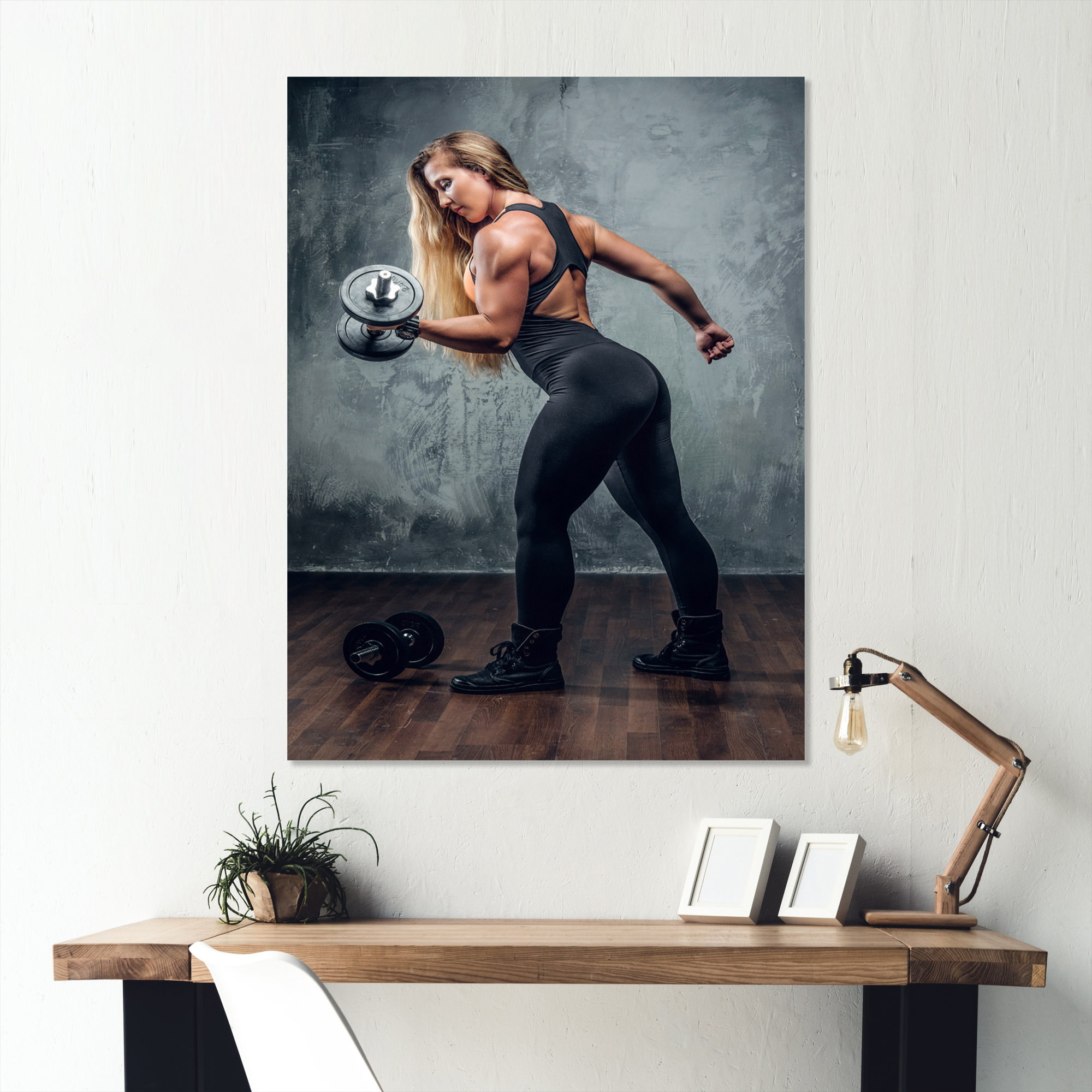 Bungalow Rose Muscle Machine On Metal Print | Wayfair