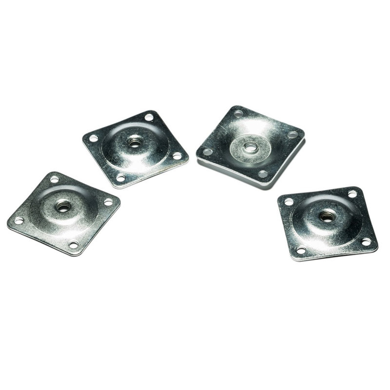 Leg Daddy Threaded T-plate Sofa Leg Attachment Plates & Reviews | Wayfair