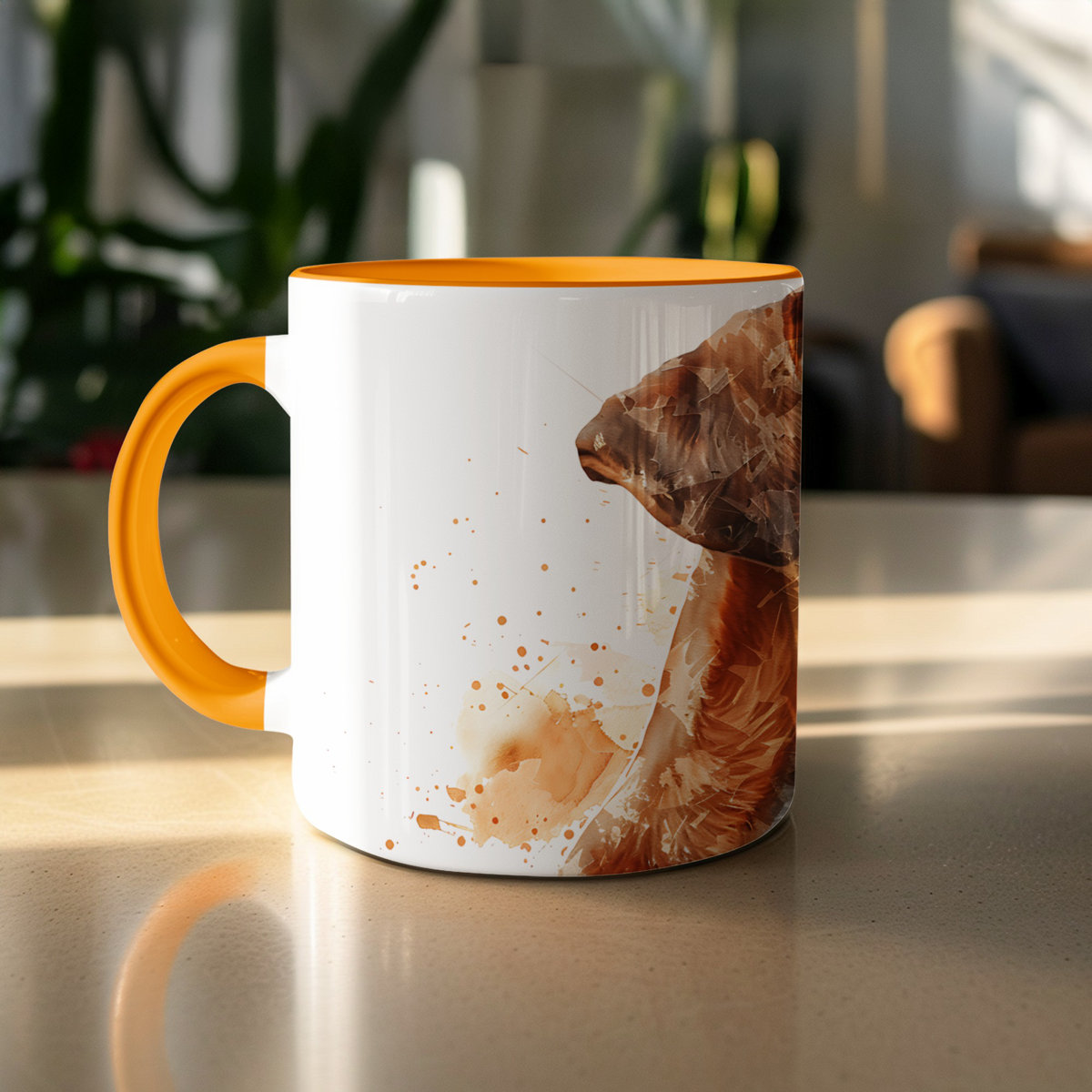 East Urban Home Watercolor Finnish Lapphund Design 11oz Coffee Mug ...