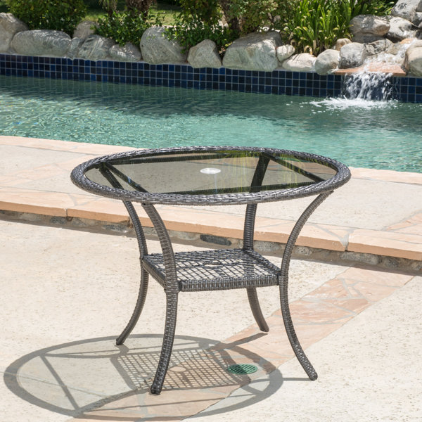 Dining Round Patio Tables You'll Love | Wayfair