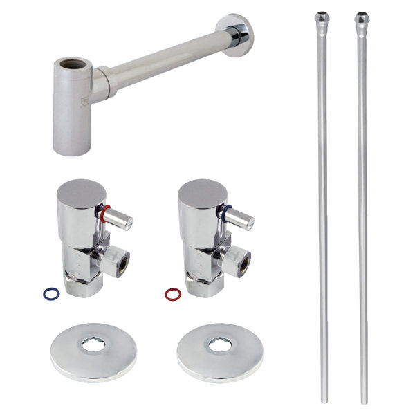 Kingston Brass Trimscape Modern Plumbing Supply Kit Combo | Wayfair