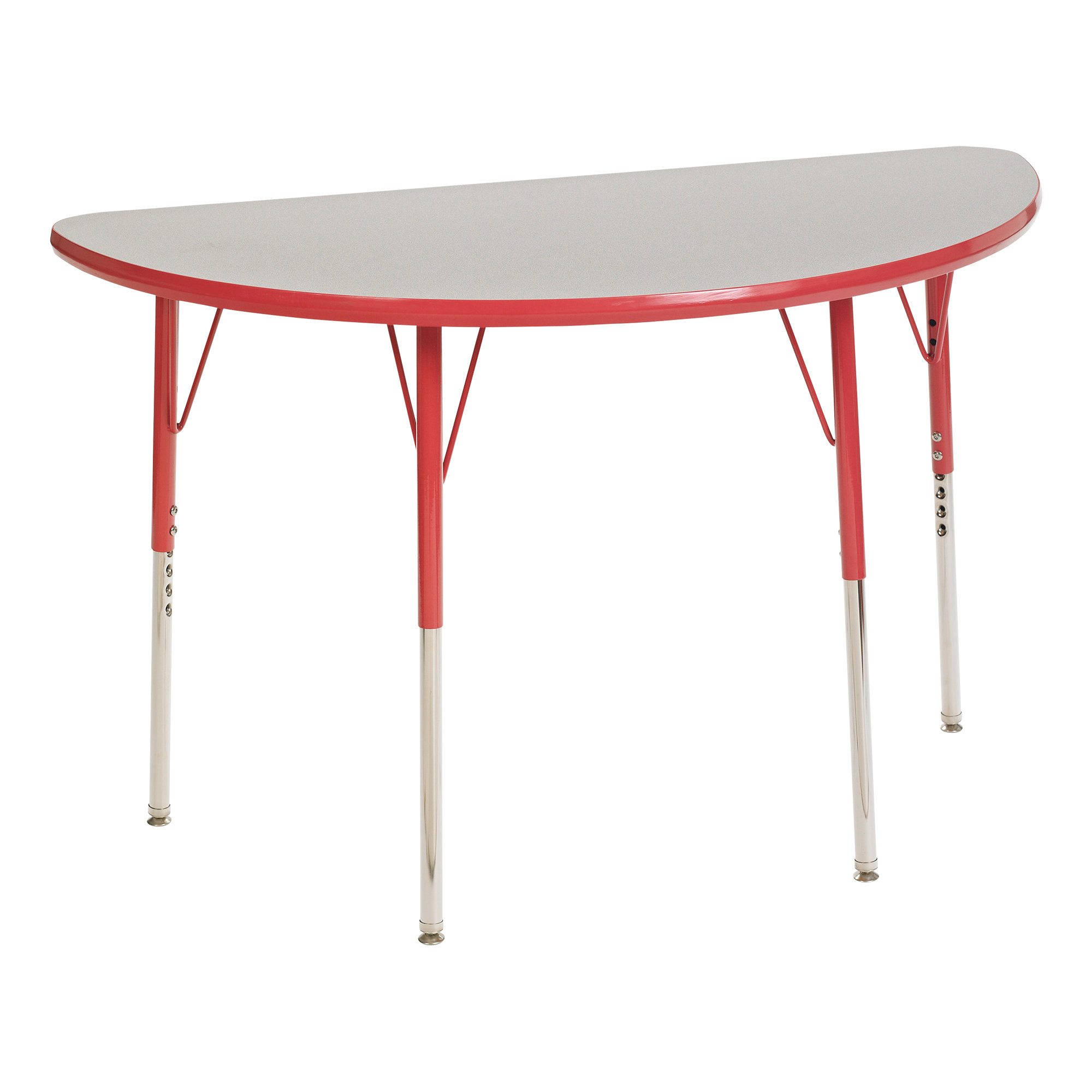 Norwood Commercial Furniture Adjustable Height Half-Circle Kids ...