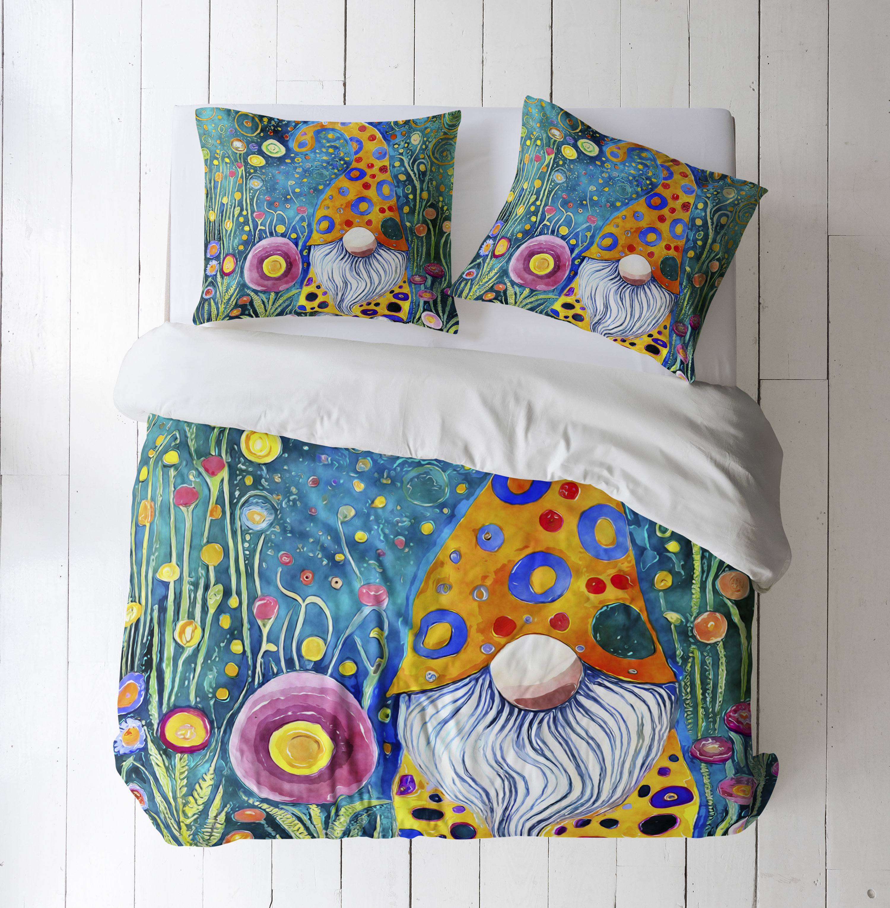 Folk N Funky Polyester Duvet Cover Set | Wayfair