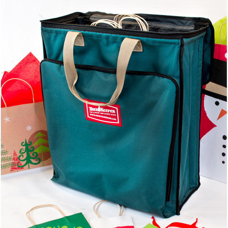 The Holiday Aisle® Tissue Paper Organizer and Gift Bag Storage ...