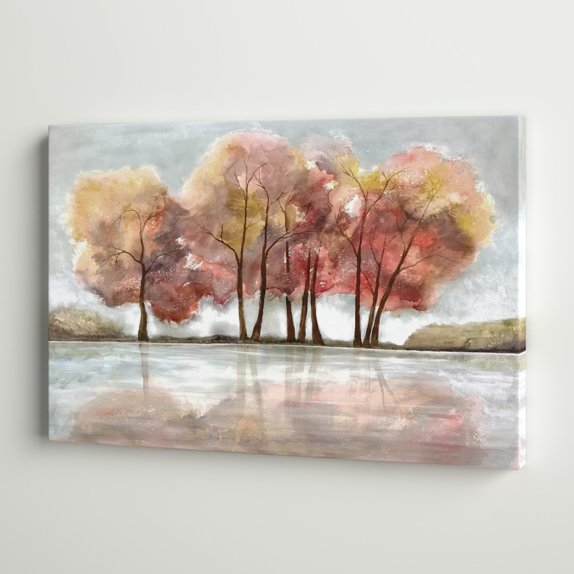 Andover Mills «Lakeside Forest» par Doris Charest, reproduction d'art ...